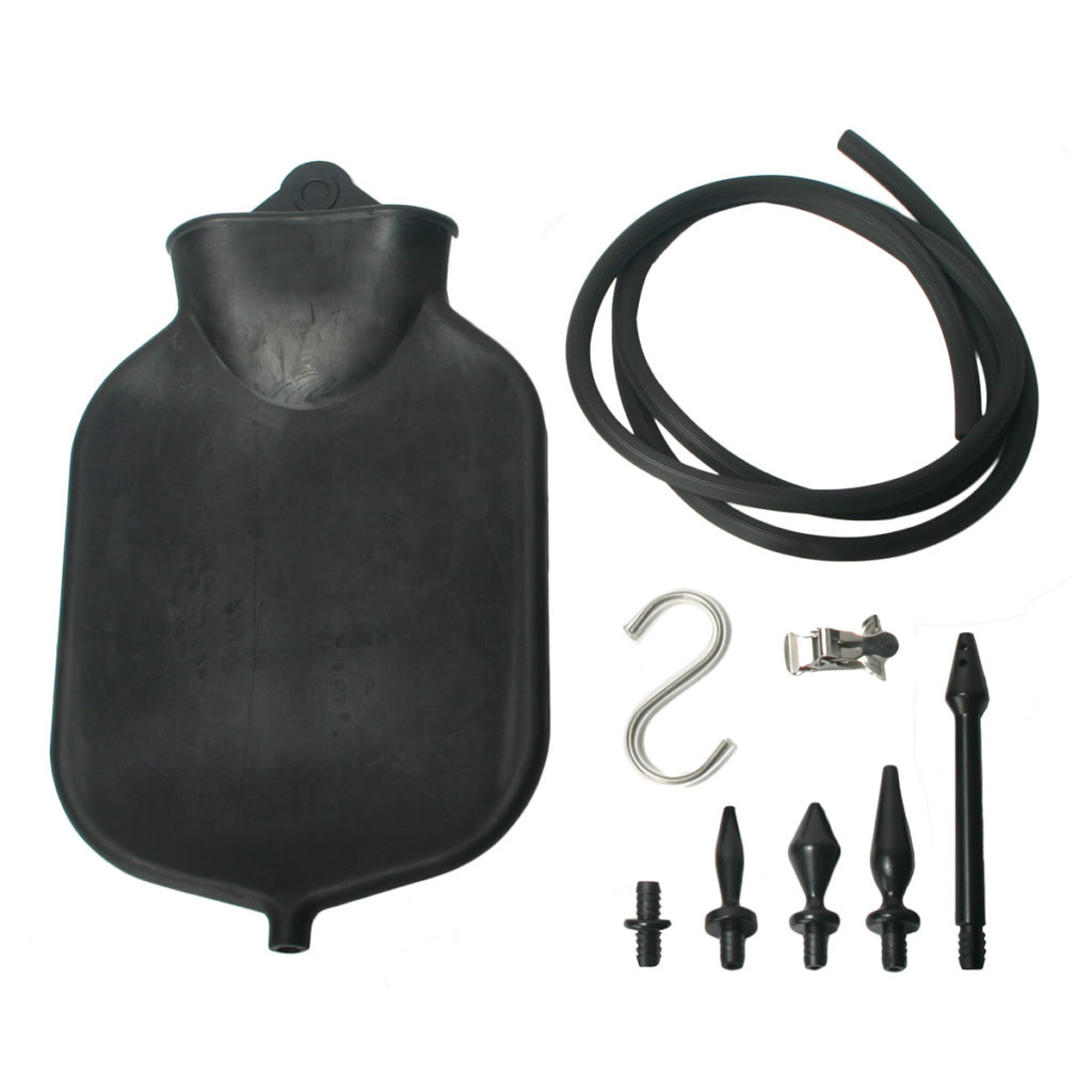 Deluge Deluxe Black Enema Set Sexy Adult Store 3091